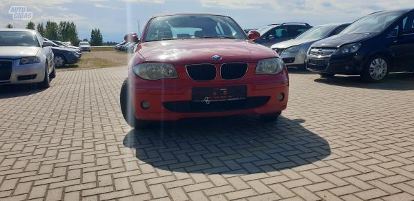 Red BMW 116 2006 in Kedainiai, with an engine capacity of 1.60 L and mileage of 213 thousand km for 2800 €, photo 4 on AUTOMOTO.COM.LV
