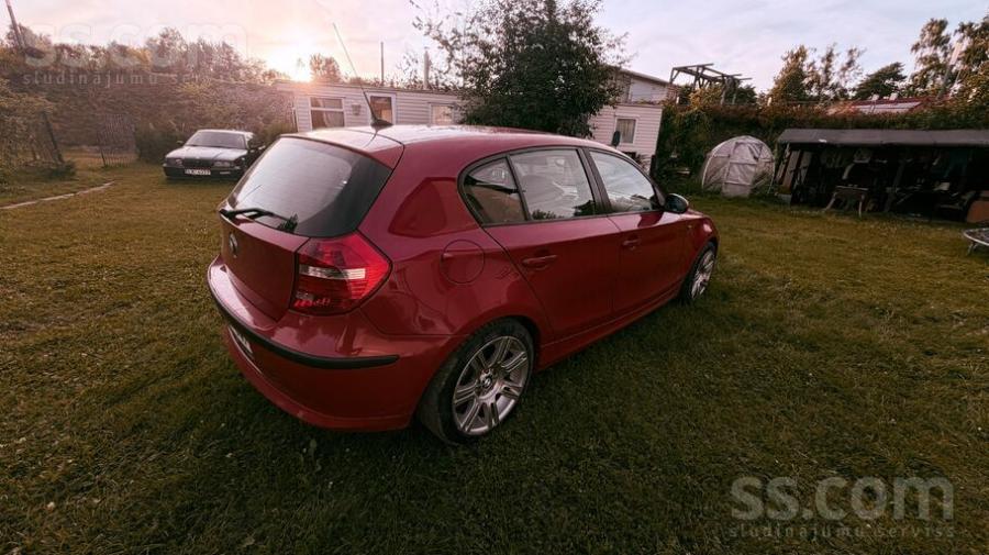 Sarkans BMW 116 2008 Ogre, ar dzinēja tilpumu 1.60 L un nobraukumu 193 tūkst. km par 3150 €, foto 7 vietnē AUTOMOTO.COM.LV