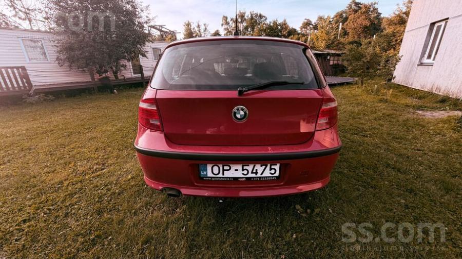 Sarkans BMW 116 2008 Ogre, ar dzinēja tilpumu 1.60 L un nobraukumu 193 tūkst. km par 3150 €, foto 8 vietnē AUTOMOTO.COM.LV