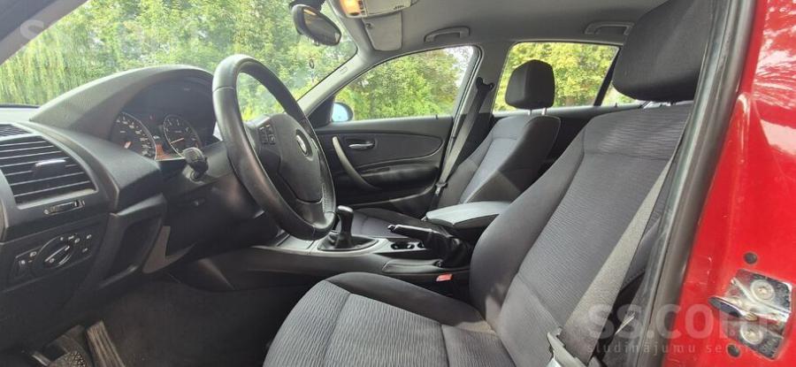Sarkans BMW 116 2008 Ogre, ar dzinēja tilpumu 1.60 L un nobraukumu 193 tūkst. km par 3150 €, foto 9 vietnē AUTOMOTO.COM.LV