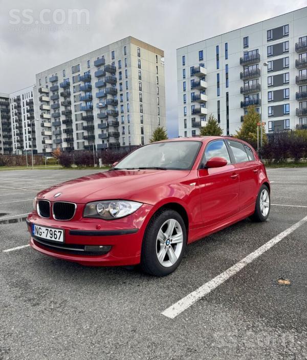 Sarkans BMW 116 2009 Rīga, ar dzinēja tilpumu 1.60 L un nobraukumu 189 tūkst. km par 3500 €, foto 10 vietnē AUTOMOTO.COM.LV