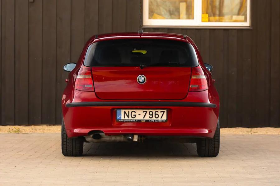 Sarkans BMW 116 2009 Jelgava, ar dzinēja tilpumu 1.60 L un nobraukumu 191 tūkst. km par 2900 €, foto 7 vietnē AUTOMOTO.COM.LV