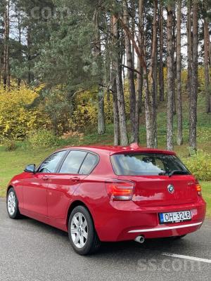 Sarkans BMW 116 2011 Tukums, ar dzinēja tilpumu 2.00 L un nobraukumu 0 tūkst. km par 4995 €, foto 5 vietnē AUTOMOTO.COM.LV