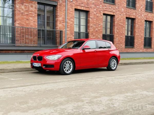 Red BMW 116 2012 in Riga, with an engine capacity of 2.00 L and mileage of 265 thousand km for 6750 €, photo 1 on AUTOMOTO.COM.LV