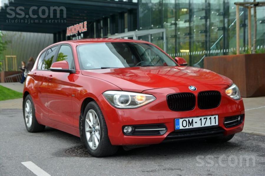 Sarkans BMW 116 2012 Rīga, ar dzinēja tilpumu 1.60 L un nobraukumu 196 tūkst. km par 5700 €, foto 1 vietnē AUTOMOTO.COM.LV