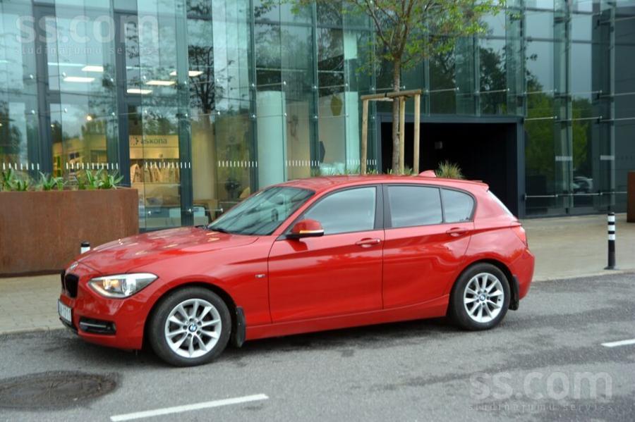 Sarkans BMW 116 2012 Rīga, ar dzinēja tilpumu 1.60 L un nobraukumu 196 tūkst. km par 5700 €, foto 3 vietnē AUTOMOTO.COM.LV