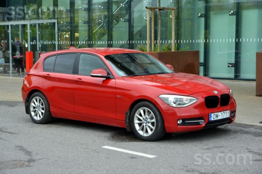 Sarkans BMW 116 2012 Rīga, ar dzinēja tilpumu 1.60 L un nobraukumu 196 tūkst. km par 5700 €, foto 10 vietnē AUTOMOTO.COM.LV