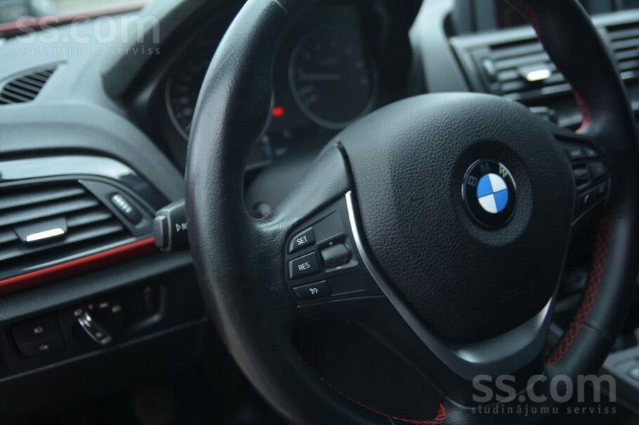 Sarkans BMW 116 2012 Rīga, ar dzinēja tilpumu 1.60 L un nobraukumu 196 tūkst. km par 5700 €, foto 11 vietnē AUTOMOTO.COM.LV