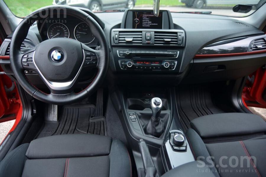 Sarkans BMW 116 2012 Rīga, ar dzinēja tilpumu 1.60 L un nobraukumu 196 tūkst. km par 5700 €, foto 17 vietnē AUTOMOTO.COM.LV