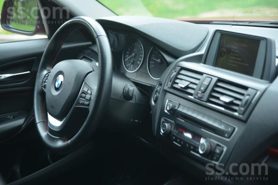 Sarkans BMW 116 2012 Rīga, ar dzinēja tilpumu 1.60 L un nobraukumu 196 tūkst. km par 5700 €, foto 18 vietnē AUTOMOTO.COM.LV