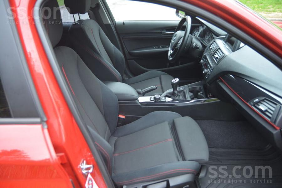 Sarkans BMW 116 2012 Rīga, ar dzinēja tilpumu 1.60 L un nobraukumu 196 tūkst. km par 5700 €, foto 19 vietnē AUTOMOTO.COM.LV