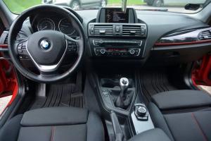 Red BMW 116 2012 in Riga, with an engine capacity of 1.60 L and mileage of 196 thousand km for 5700 €, photo 17 on AUTOMOTO.COM.LV