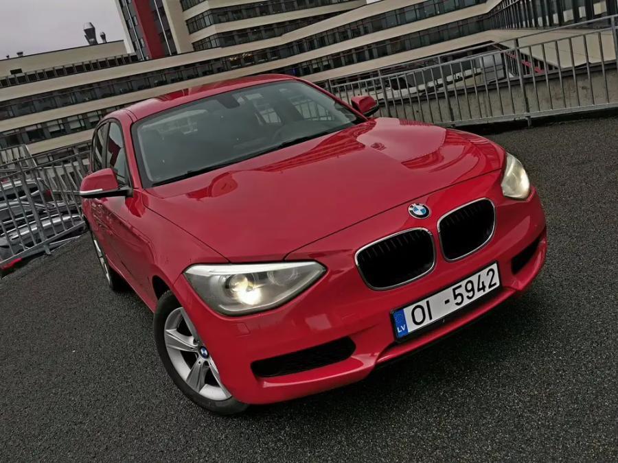Sarkans BMW 116 2012 Rīga, ar dzinēja tilpumu 1.60 L un nobraukumu 163 tūkst. km par 5990 €, foto 13 vietnē AUTOMOTO.COM.LV
