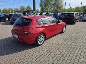 Red BMW 116 2013 in Marijampole, with an engine capacity of 1.60 L and mileage of 180 thousand km for 5600 €, photo 6 on AUTOMOTO.COM.LV