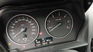 Red BMW 116 2014 in Utena, with an engine capacity of 2.00 L and mileage of 142 thousand km for 4999 €, photo 8 on AUTOMOTO.COM.LV