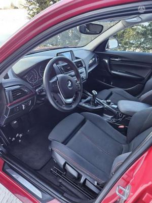 Red BMW 116 2014 in Utena, with an engine capacity of 2.00 L and mileage of 143 thousand km for 5999 €, photo 10 on AUTOMOTO.COM.LV