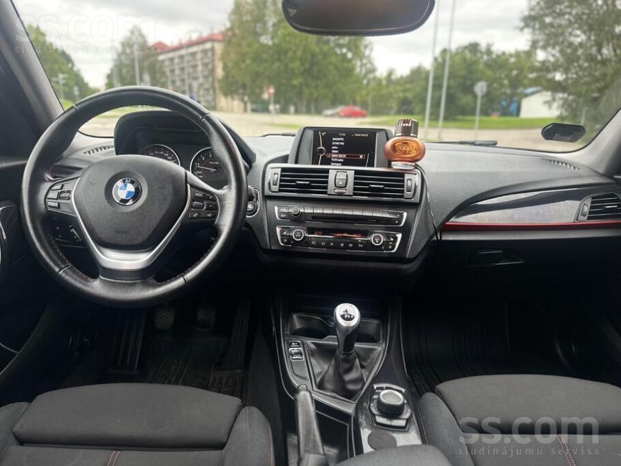 Red BMW 116 2012 in Valmiera, with an engine capacity of 1.60 L and mileage of 193 thousand km for 6500 €, photo 7 on AUTOMOTO.COM.LV