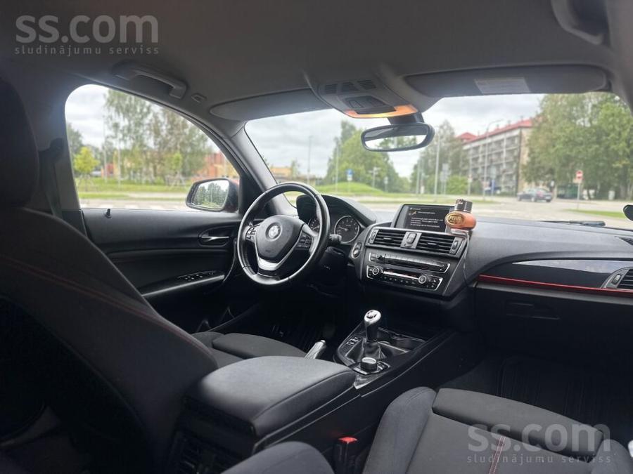 Red BMW 116 2012 in Valmiera, with an engine capacity of 1.60 L and mileage of 193 thousand km for 6500 €, photo 8 on AUTOMOTO.COM.LV