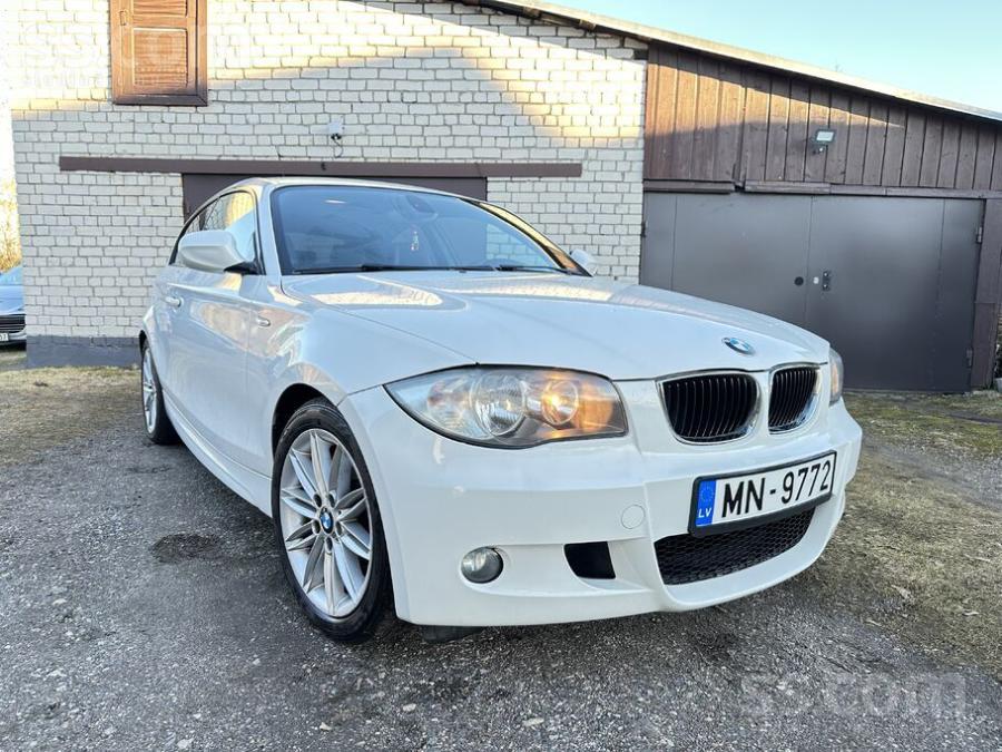 White BMW 116 2010 in Riga, with an engine capacity of 2.00 L and mileage of 336 thousand km for 3800 €, photo 1 on AUTOMOTO.COM.LV
