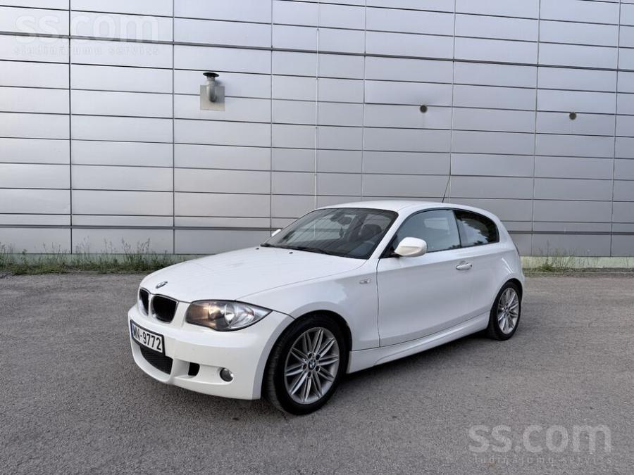 White BMW 116 2010 in Riga, with an engine capacity of 2.00 L and mileage of 337 thousand km for 3700 €, photo 1 on AUTOMOTO.COM.LV