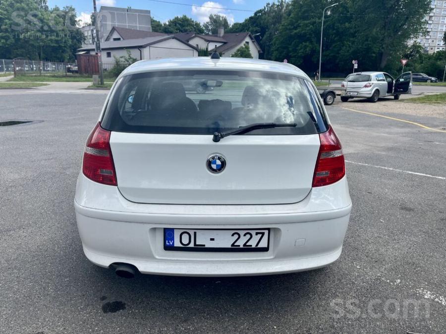 Белый БМВ 116 2008 в Рига, объемом двигателя 1.60 л и пробегом 155 тыс. км за 2550 €, фото 6 на AUTOMOTO.COM.LV