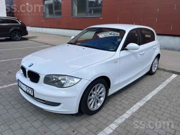 White BMW 116 2008 in Riga, with an engine capacity of 1.60 L and mileage of 155 thousand km for 3100 €, photo 2 on AUTOMOTO.COM.LV