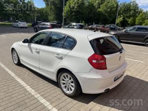 White BMW 116 2008 in Riga, with an engine capacity of 1.60 L and mileage of 155 thousand km for 3100 €, photo 6 on AUTOMOTO.COM.LV