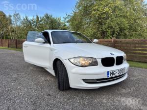 White BMW 116 2008 in Ogre, with an engine capacity of 1.60 L and mileage of 198 thousand km for 4200 €, photo 3 on AUTOMOTO.COM.LV