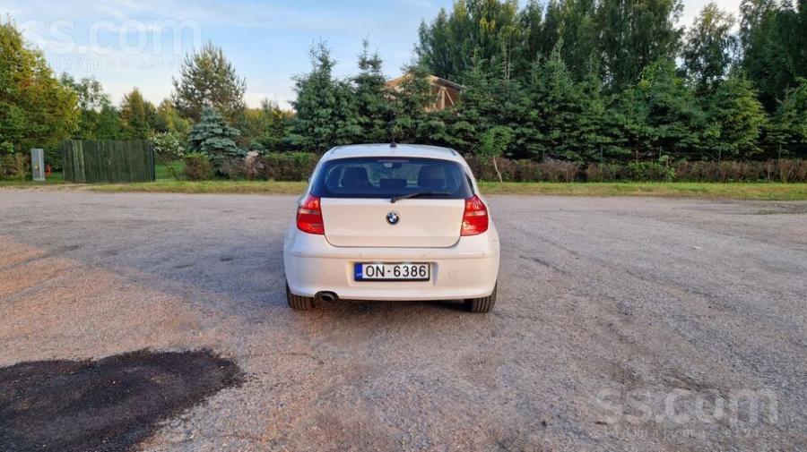 Белый БМВ 116 2010 в Елгава, объемом двигателя 2.00 л и пробегом 288 тыс. км за 3300 €, фото 9 на AUTOMOTO.COM.LV