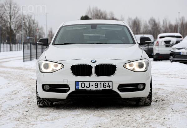 White BMW 116 2012 in Jelgava, with an engine capacity of 2.00 L and mileage of 0 thousand km for 8500 €, photo 2 on AUTOMOTO.COM.LV