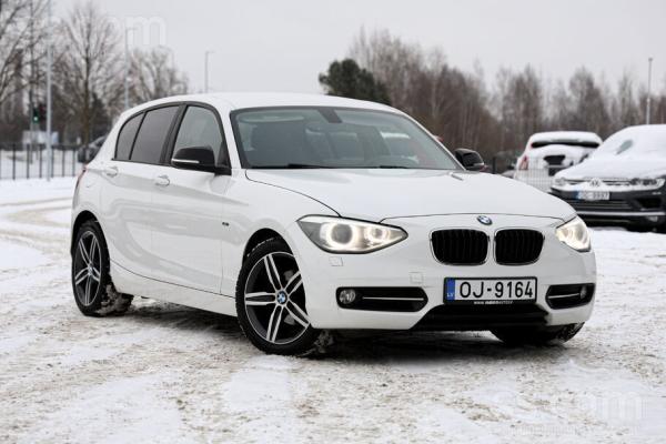 White BMW 116 2012 in Jelgava, with an engine capacity of 2.00 L and mileage of 0 thousand km for 8500 €, photo 3 on AUTOMOTO.COM.LV
