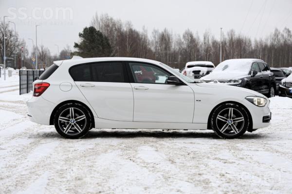White BMW 116 2012 in Jelgava, with an engine capacity of 2.00 L and mileage of 0 thousand km for 8500 €, photo 4 on AUTOMOTO.COM.LV