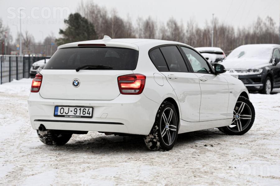 Balts BMW 116 2012 Jelgava, ar dzinēja tilpumu 2.00 L un nobraukumu 0 tūkst. km par 8500 €, foto 5 vietnē AUTOMOTO.COM.LV