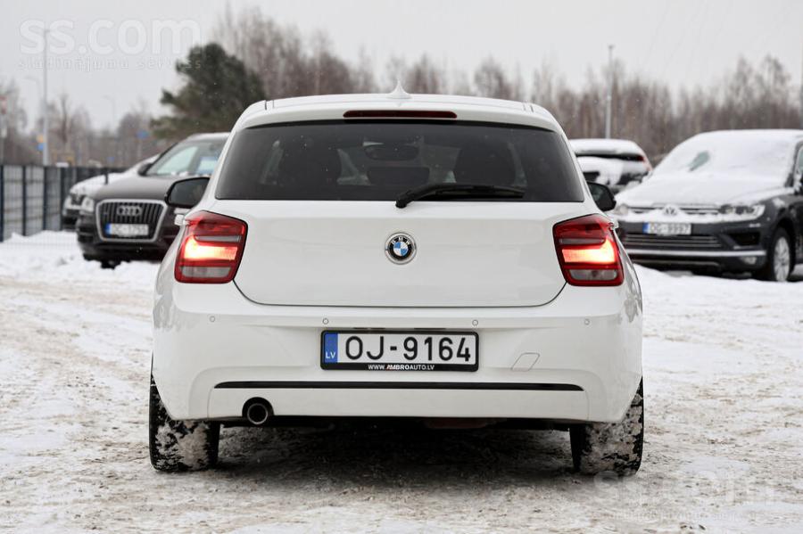 Balts BMW 116 2012 Jelgava, ar dzinēja tilpumu 2.00 L un nobraukumu 0 tūkst. km par 8500 €, foto 6 vietnē AUTOMOTO.COM.LV