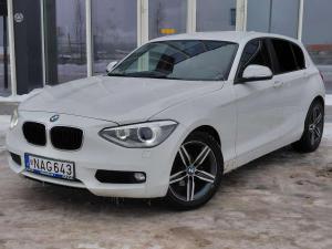 White BMW 116 2012 in Vilnius, with an engine capacity of 2.00 L and mileage of 353 thousand km for 7900 €, photo 3 on AUTOMOTO.COM.LV