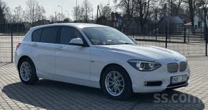 White BMW 116 2012 in Jelgava, with an engine capacity of 2.00 L and mileage of 243 thousand km for 8300 €, photo 3 on AUTOMOTO.COM.LV