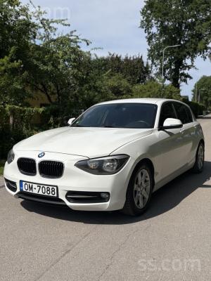 White BMW 116 2012 in Jelgava, with an engine capacity of 1.60 L and mileage of 213 thousand km for 4750 €, photo  on AUTOMOTO.COM.LV