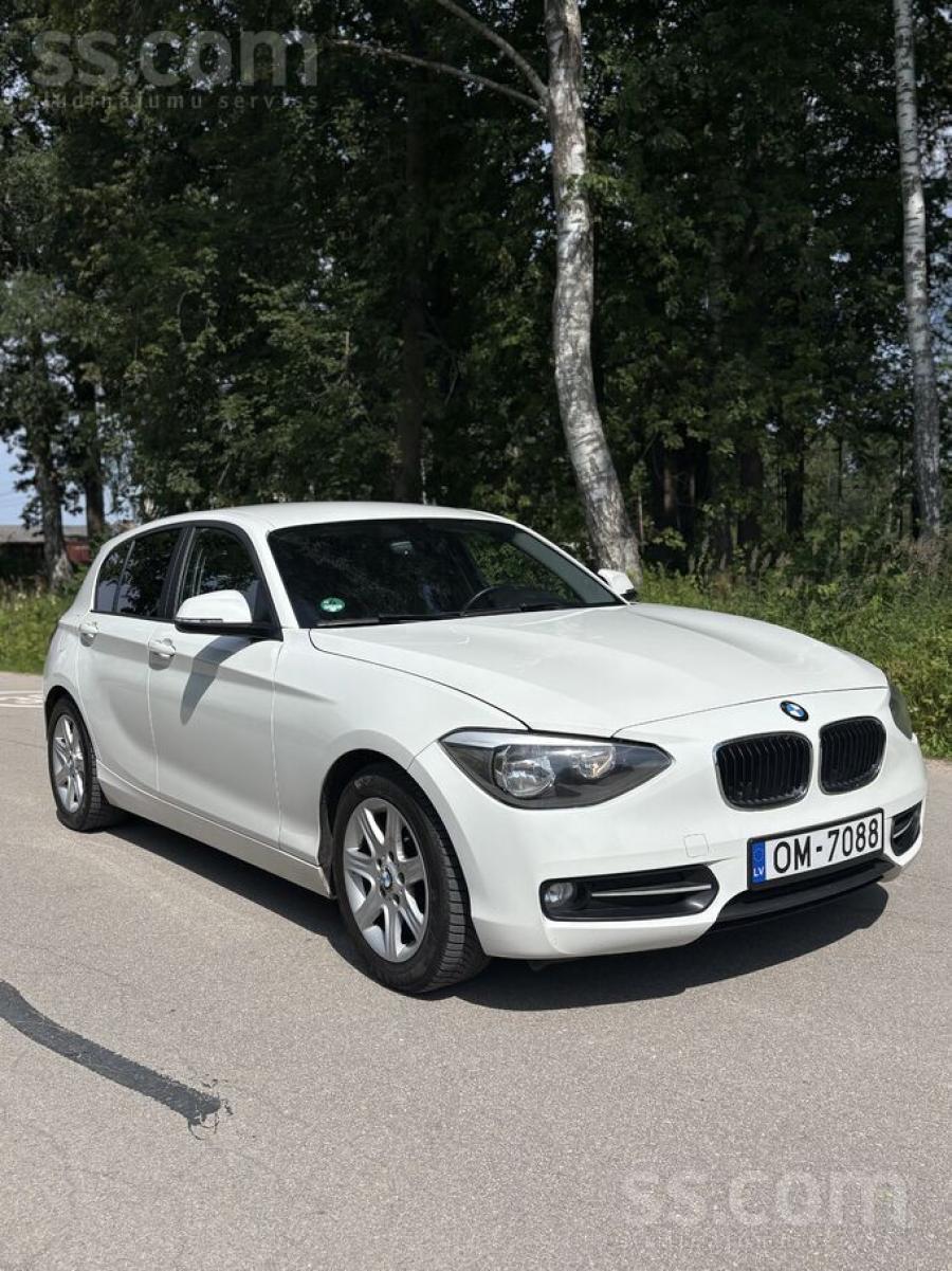 White BMW 116 2012 in Jelgava, with an engine capacity of 1.60 L and mileage of 213 thousand km for 4750 €, photo 3 on AUTOMOTO.COM.LV