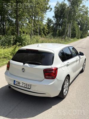 White BMW 116 2012 in Jelgava, with an engine capacity of 1.60 L and mileage of 213 thousand km for 4750 €, photo 4 on AUTOMOTO.COM.LV