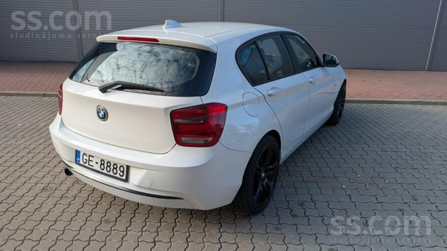 Balts BMW 116 2012 Rīga, ar dzinēja tilpumu 1.60 L un nobraukumu 238 tūkst. km par 5650 €, foto 5 vietnē AUTOMOTO.COM.LV