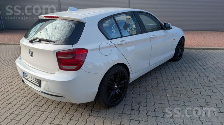 Balts BMW 116 2012 Rīga, ar dzinēja tilpumu 1.60 L un nobraukumu 238 tūkst. km par 5650 €, foto 6 vietnē AUTOMOTO.COM.LV