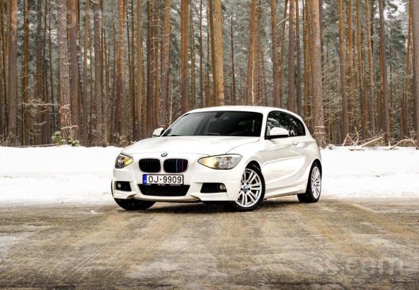 White BMW 116 2013 in Riga, with an engine capacity of 1.60 L and mileage of 206 thousand km for 7990 €, photo 1 on AUTOMOTO.COM.LV