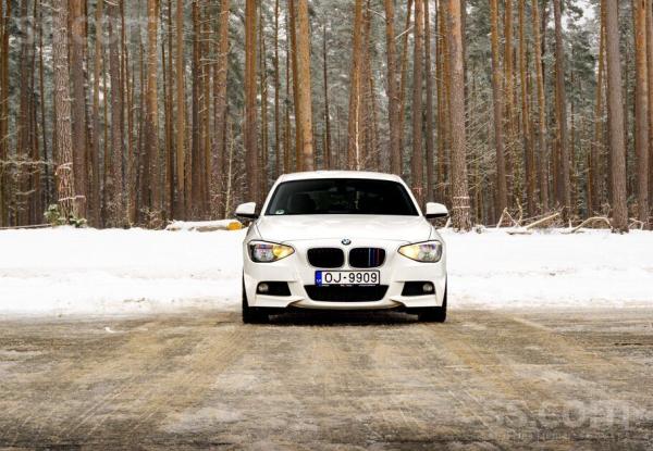 White BMW 116 2013 in Riga, with an engine capacity of 1.60 L and mileage of 206 thousand km for 7990 €, photo 2 on AUTOMOTO.COM.LV