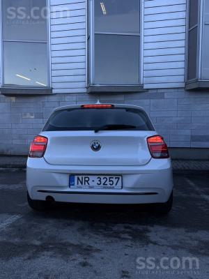 Balts BMW 116 2013 Tukums, ar dzinēja tilpumu 1.60 L un nobraukumu 199 tūkst. km par 5900 €, foto 4 vietnē AUTOMOTO.COM.LV