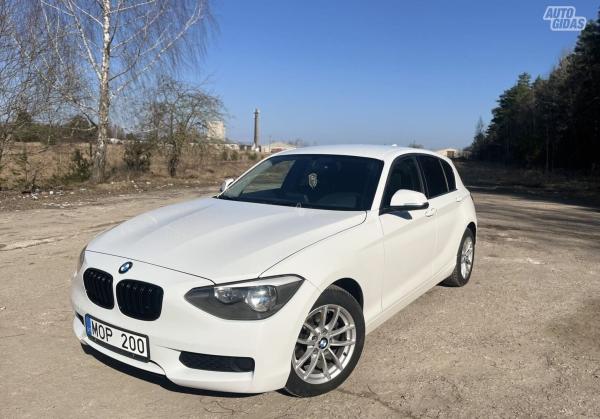 White BMW 116 2013 in Vilnius, with an engine capacity of 1.60 L and mileage of 234 thousand km for 6200 €, photo 1 on AUTOMOTO.COM.LV