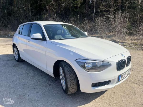 White BMW 116 2013 in Vilnius, with an engine capacity of 1.60 L and mileage of 234 thousand km for 6200 €, photo 2 on AUTOMOTO.COM.LV