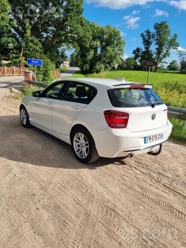 Balts BMW 116 2013 Rīga, ar dzinēja tilpumu 1.60 L un nobraukumu 156 tūkst. km par 8600 €, foto 3 vietnē AUTOMOTO.COM.LV