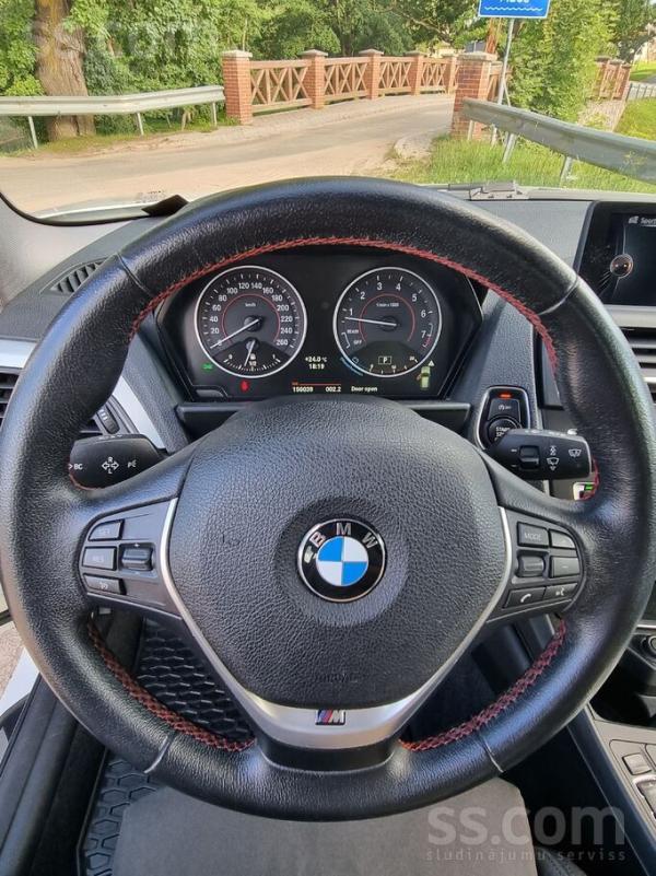Balts BMW 116 2013 Rīga, ar dzinēja tilpumu 1.60 L un nobraukumu 156 tūkst. km par 8600 €, foto 8 vietnē AUTOMOTO.COM.LV