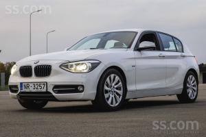 Balts BMW 116 2013 Tukums, ar dzinēja tilpumu 1.60 L un nobraukumu 200 tūkst. km par 5500 €, foto  vietnē AUTOMOTO.COM.LV