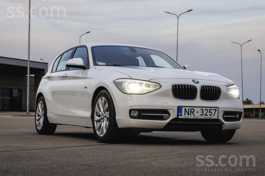 Balts BMW 116 2013 Tukums, ar dzinēja tilpumu 1.60 L un nobraukumu 200 tūkst. km par 5500 €, foto 4 vietnē AUTOMOTO.COM.LV